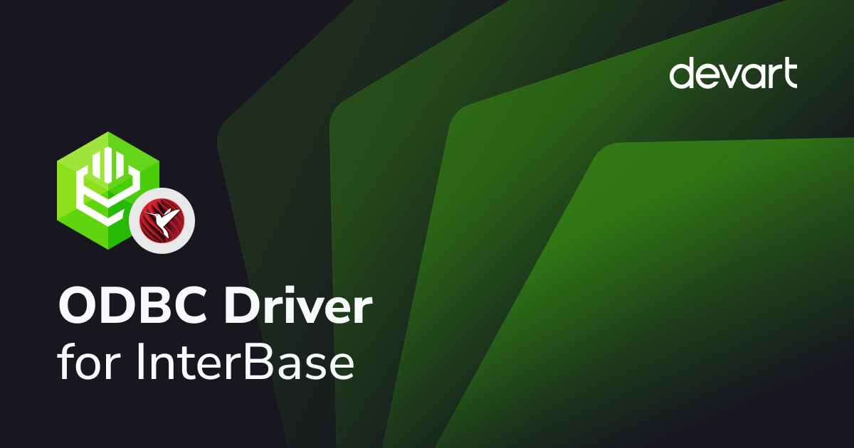 InterBase ODBC Driver for Windows, macOS, and Linux: Download connector ...