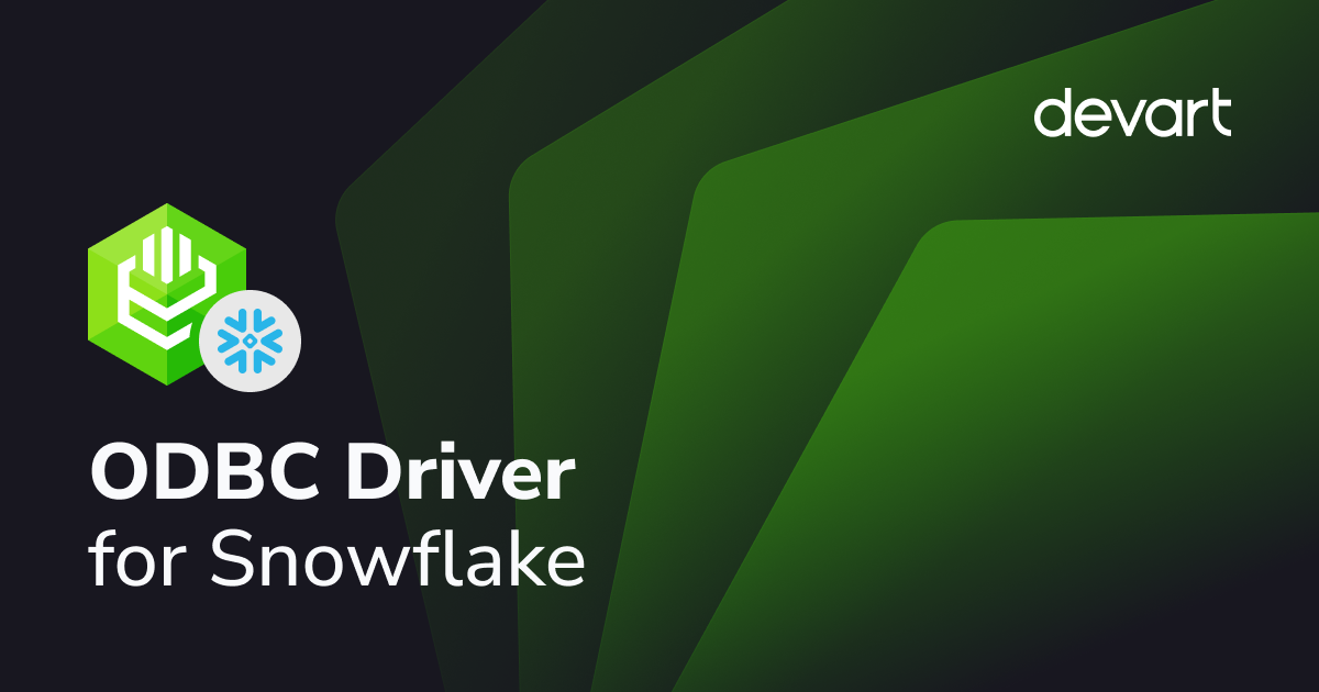 Snowflake ODBC Driver 32/64-bit: Download connector for integration and ...